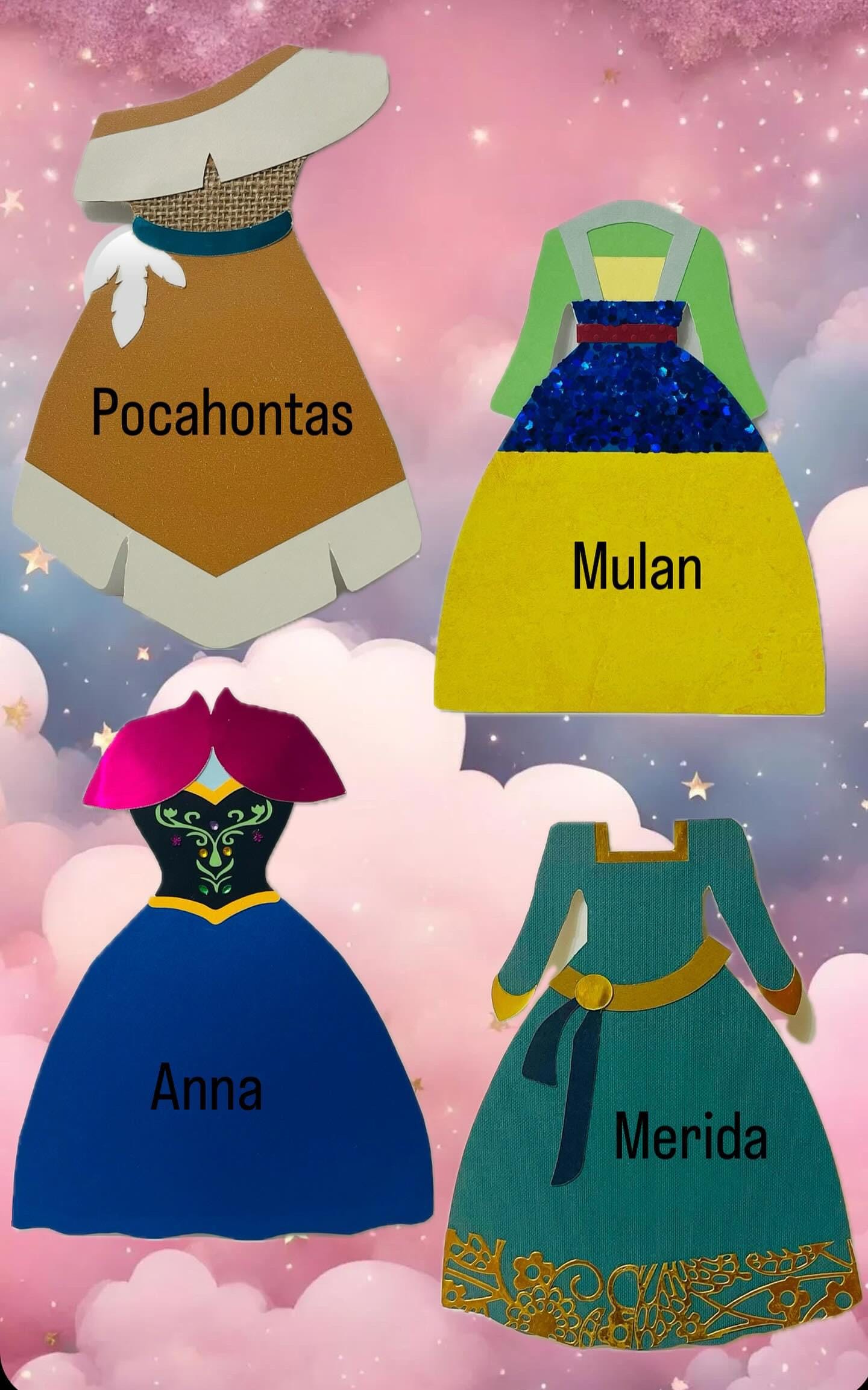 Happy Birthday Princess Banner Disney Princess Banner Princess Dress ...