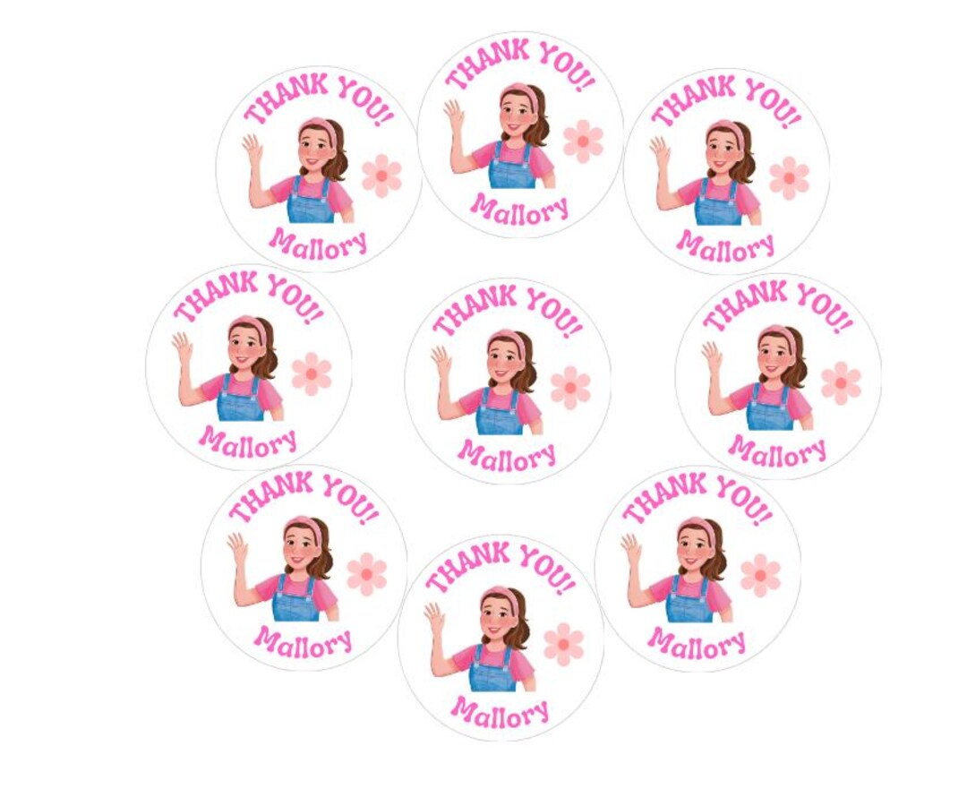 Ms. Rachel Stickers - Ms. Rachel Birthday Stickers - Ms. Rachel Party ...