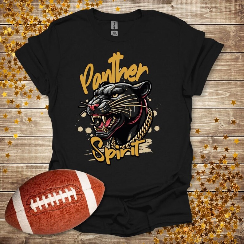 Panther Spirit Graffiti T-shirt - Etsy