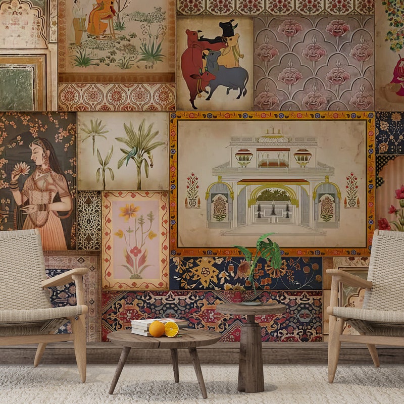 India Wallpaper - Etsy