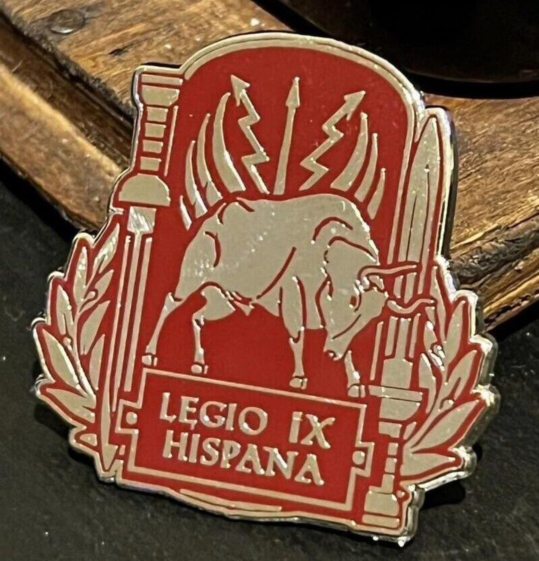 Roman Empire Legion Hard Enamel Pin - Legio IX Hispana - Ancient Rome ...