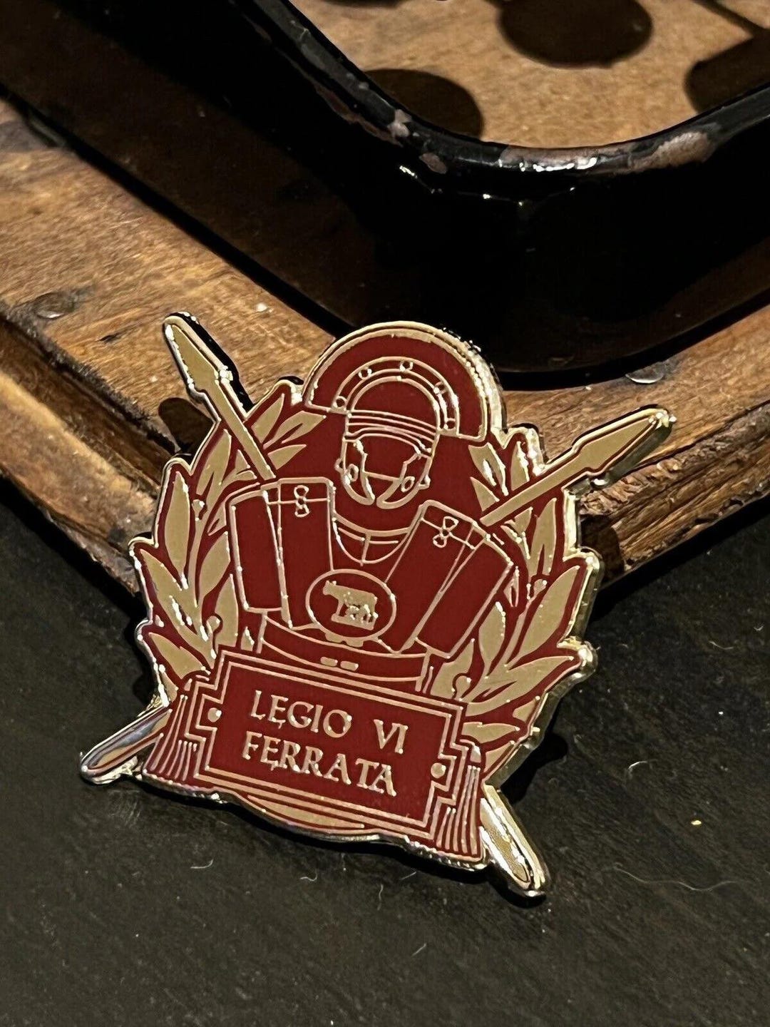 Roman Empire Legion Hard Enamel Pin - Legio VI Ferrata Ironclad ...