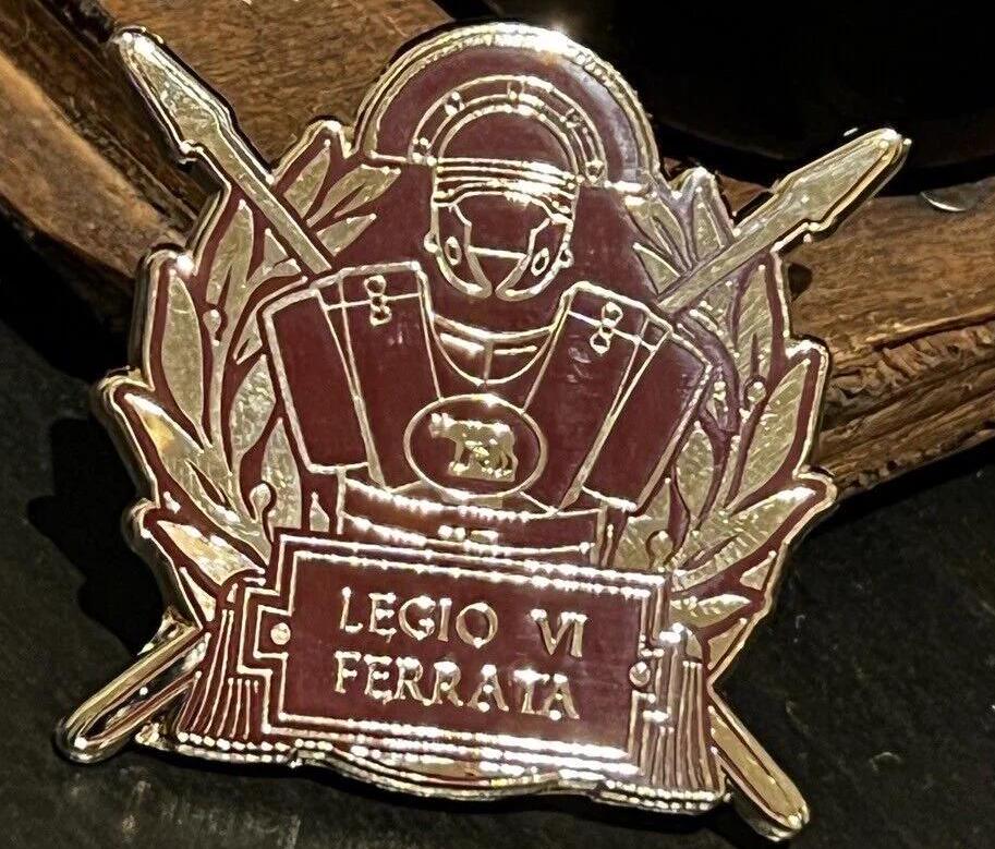 Roman Empire Legion Hard Enamel Pin - Legio VI Ferrata Ironclad ...