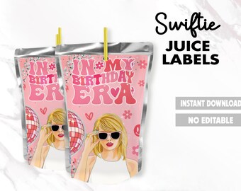 Swiftie CUPCAKE TOPPERS Not EDITABLE, Swiftie Party, Digital, Instant ...