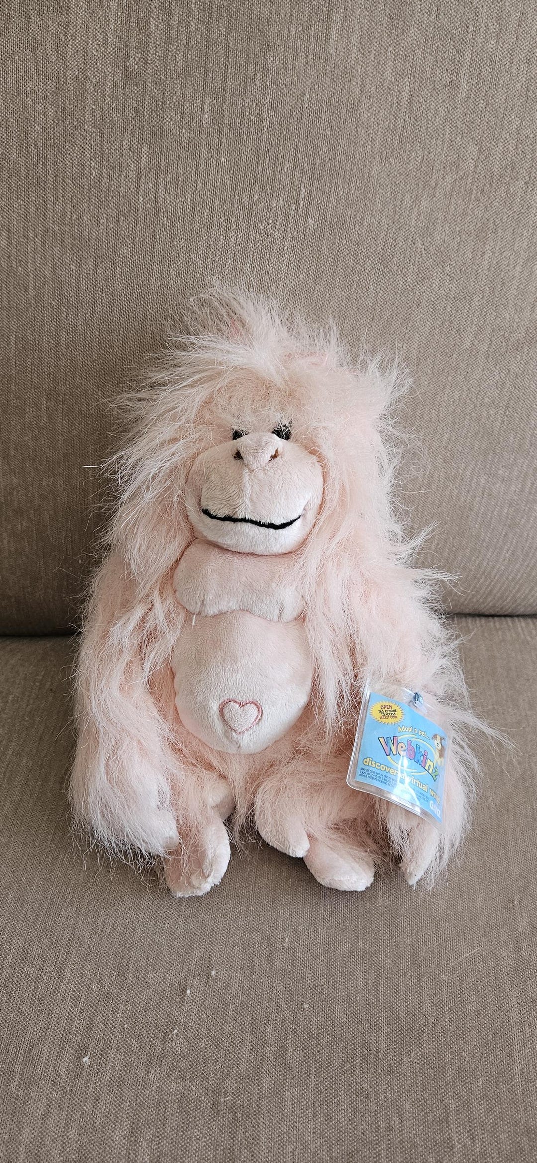 Webkinz - Glamorous Gorilla WITH CODE - Etsy