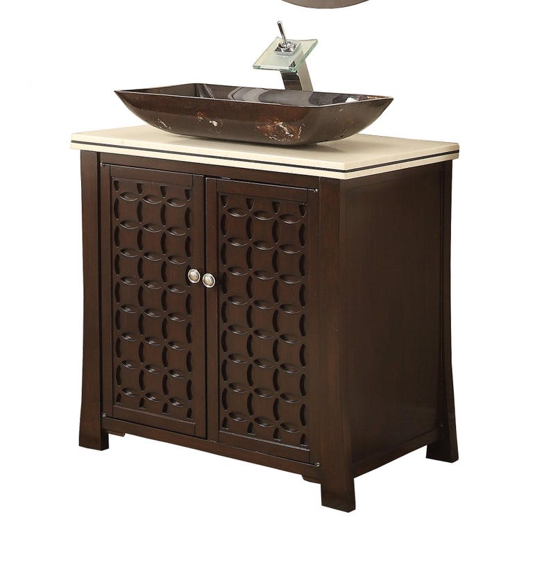 30" Giovanni Bathroom Vessel Sink Bathroom Vanity - Etsy