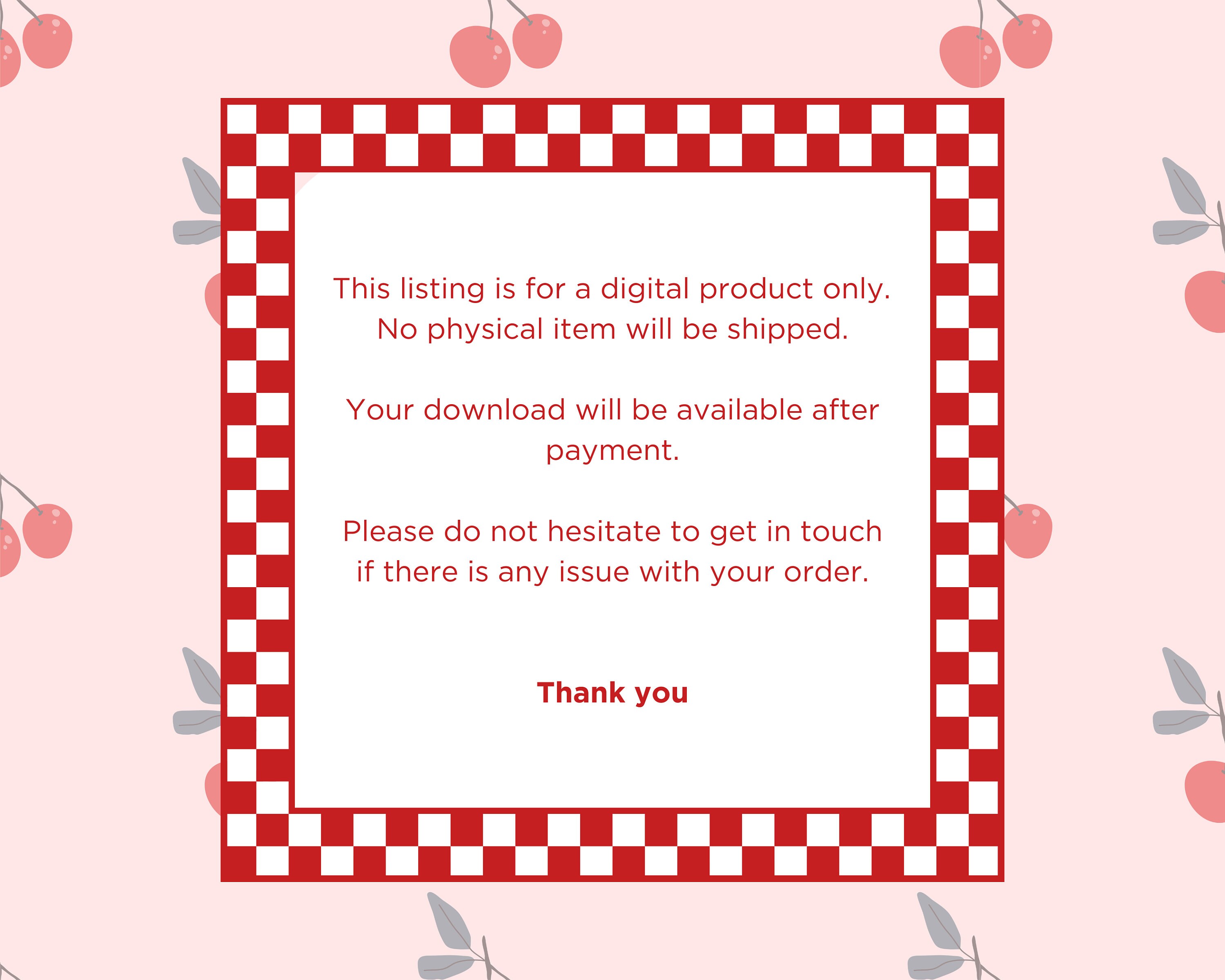 Cherry Notepad Printable, 3x3 Inch Cherry Theme Memo Pad, Kawaii Lined ...