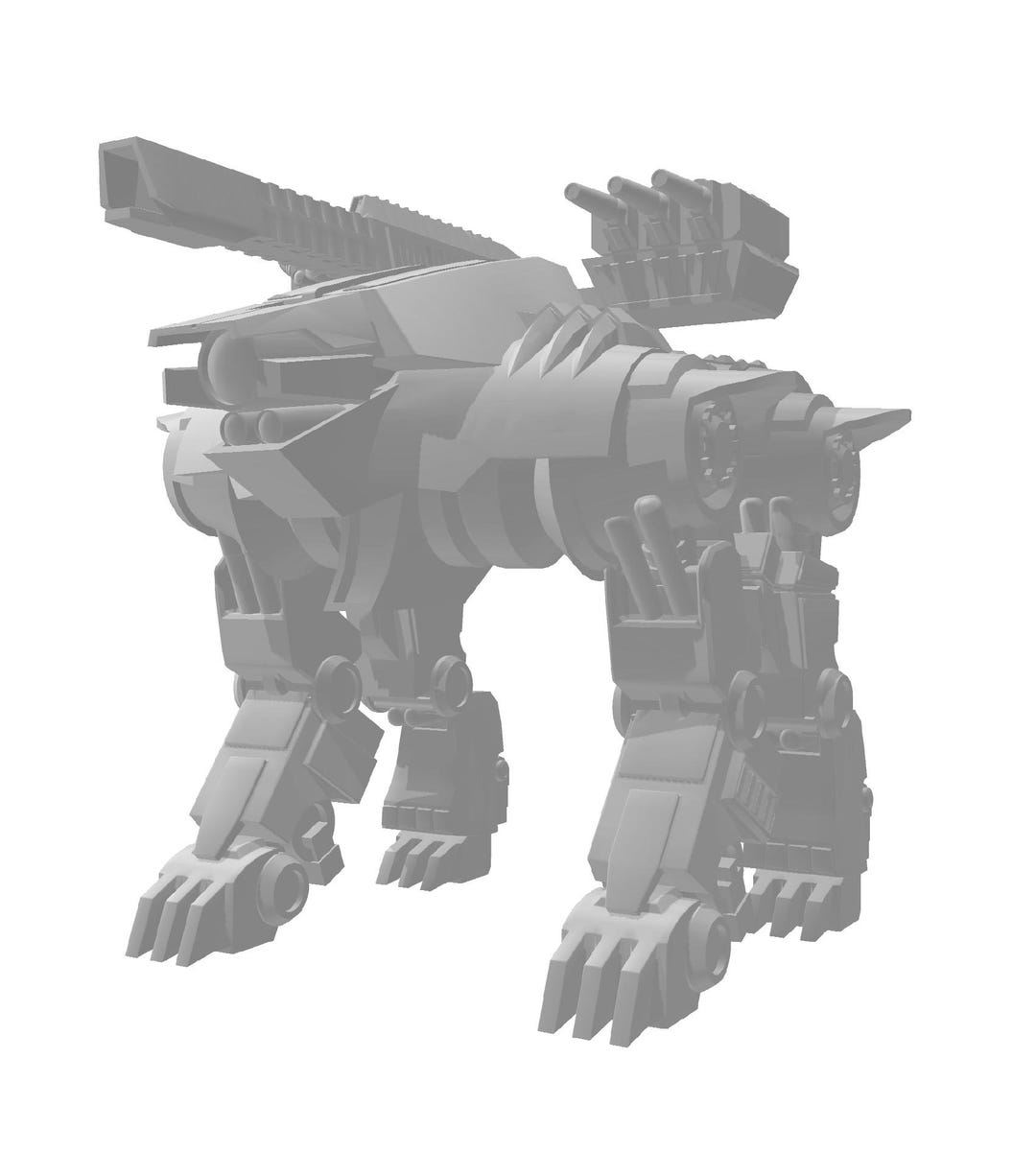 Lion God Assault Mech. - Etsy