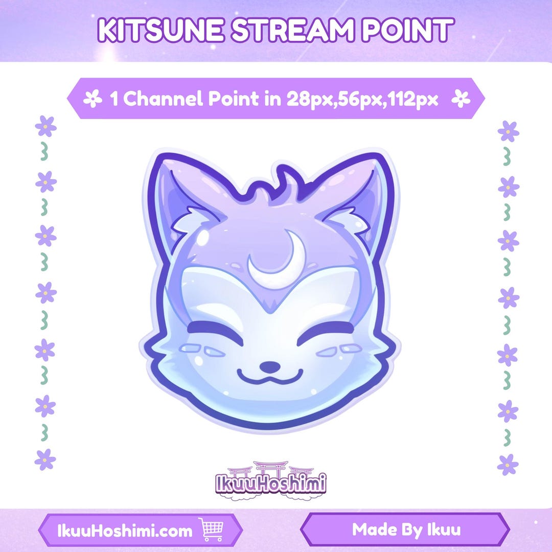 Kitsune Channel Points for Twitch | Twitch Channel Point, Twitch Emotes ...