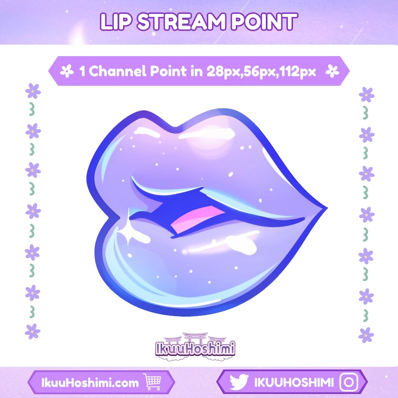 Lip Channel Points for Twitch | Twitch Channel Point, Twitch Emotes ...