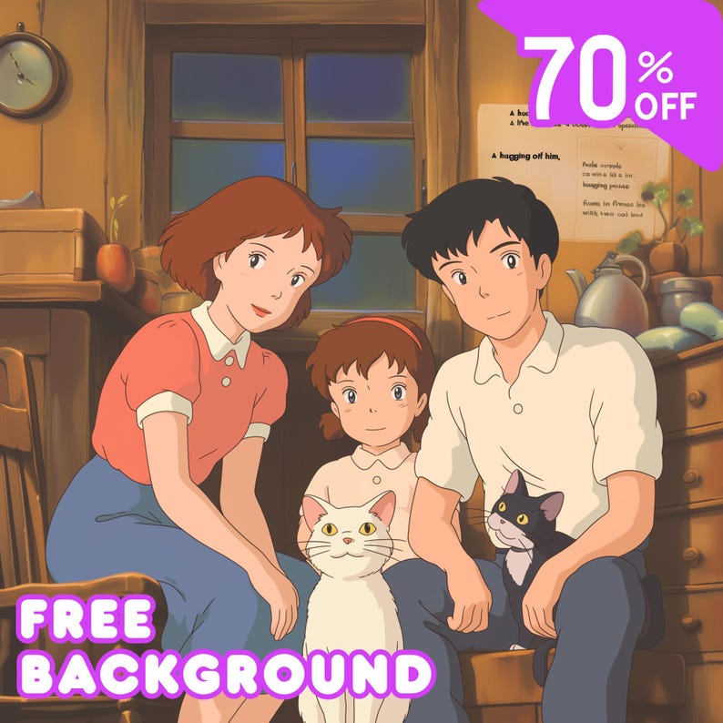 Custom Ghibli Portrait | Anime Portrait, Custom Ghibli, Ghibli Portrait ...