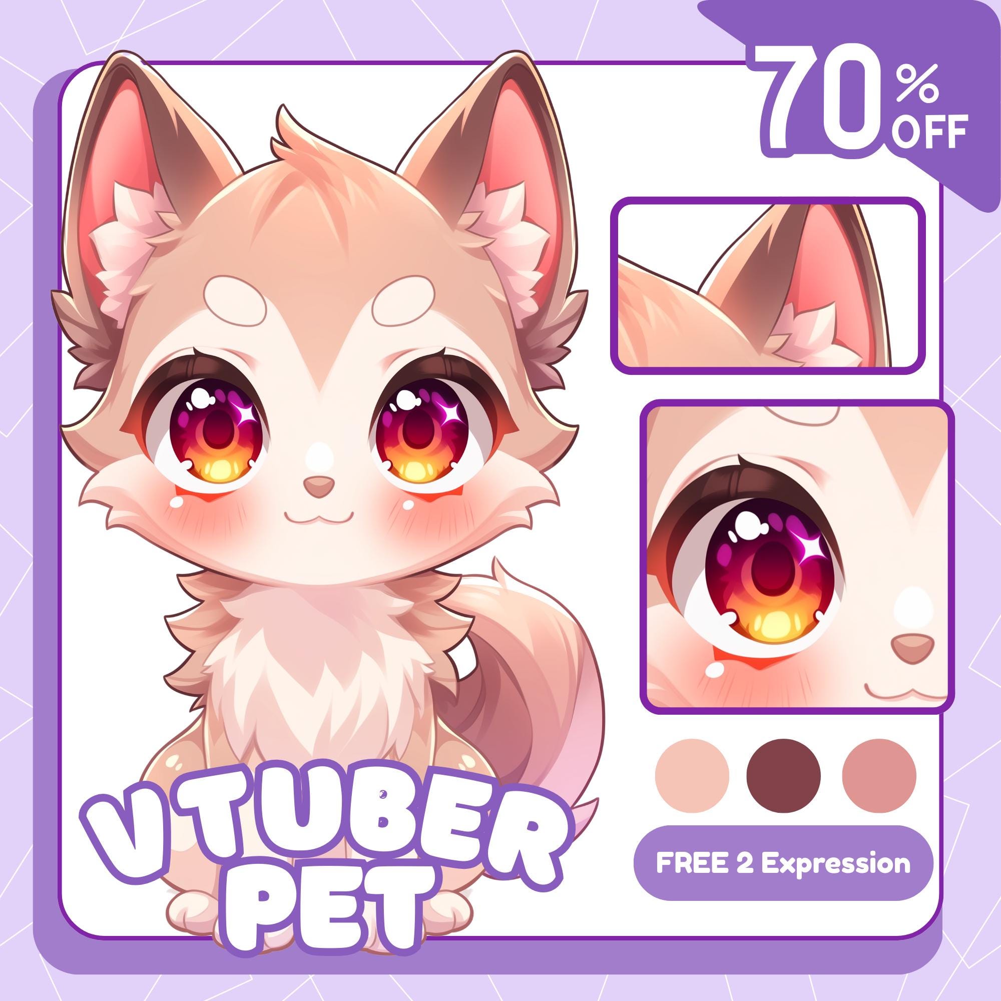 Custom Vtuber Pet | Animal Vtuber Pet , Animal Vtuber, Pet Vtuber ...
