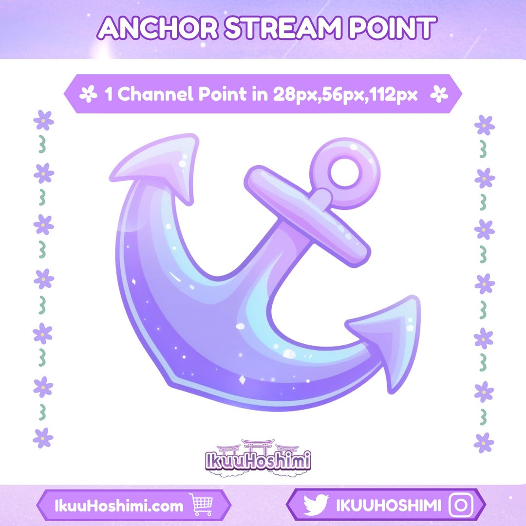 Anchor Channel Points for Twitch | Twitch Channel Point, Twitch Emotes ...
