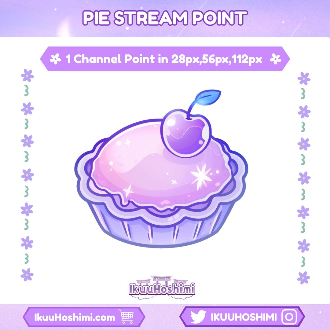 Pie Channel Points for Twitch | Twitch Channel Point, Twitch Emotes ...