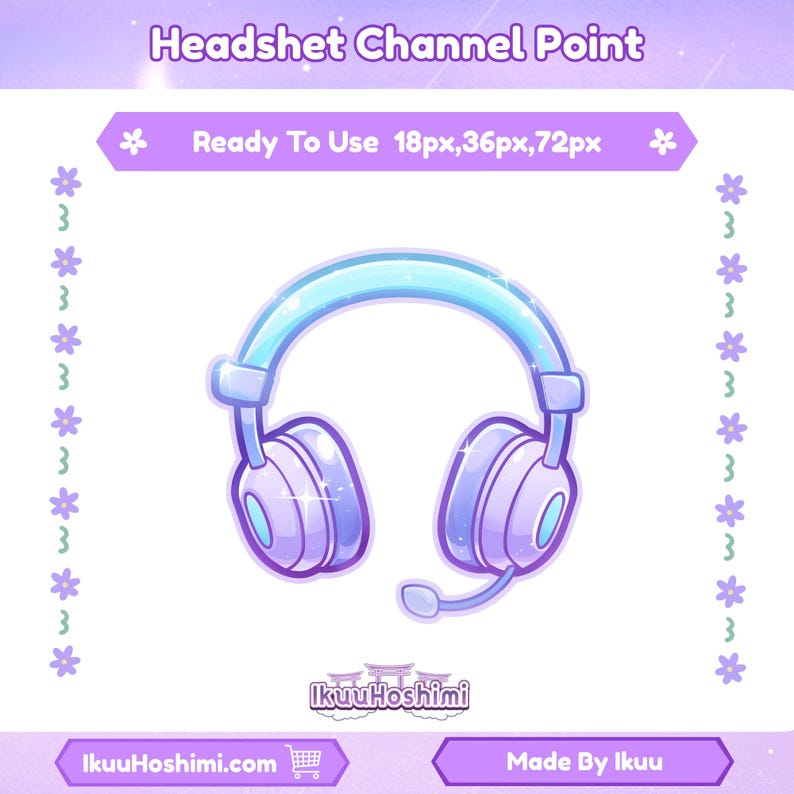 Headset Channel Points for Twitch | Twitch Channel Point, Twitch Emotes ...