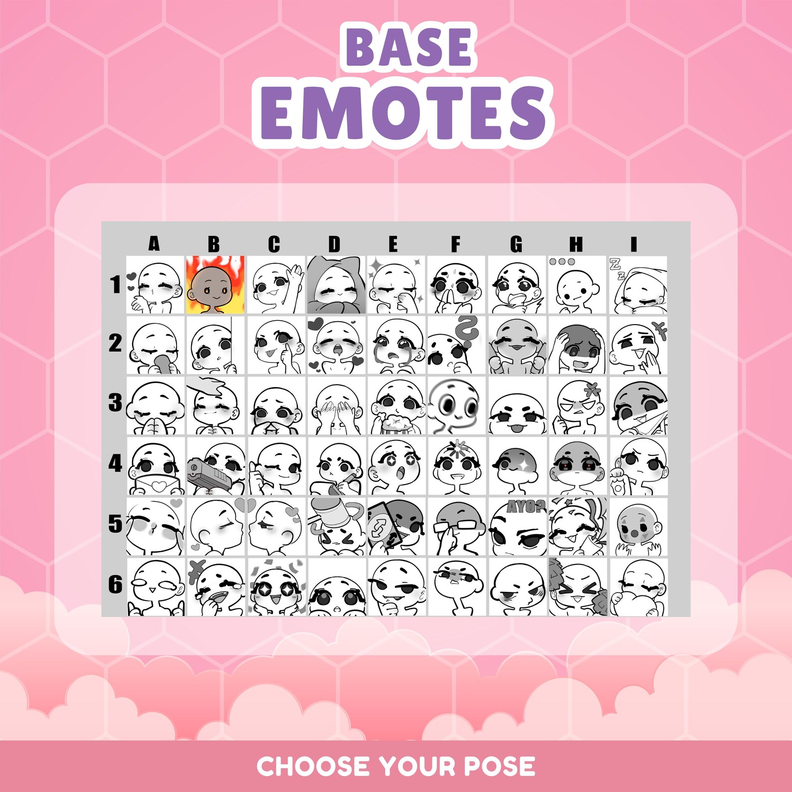 CUSTOM EMOTES FOR Twitch | Animated Emotes | Twitch Emotes for Stream ...