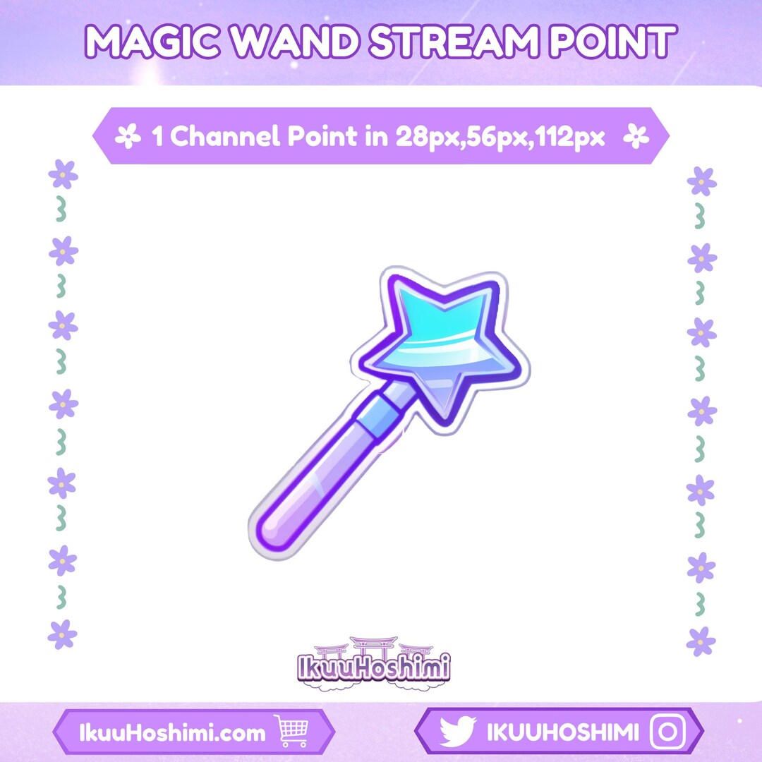 Magic Wand Channel Points for Twitch | Twitch Channel Point, Twitch ...