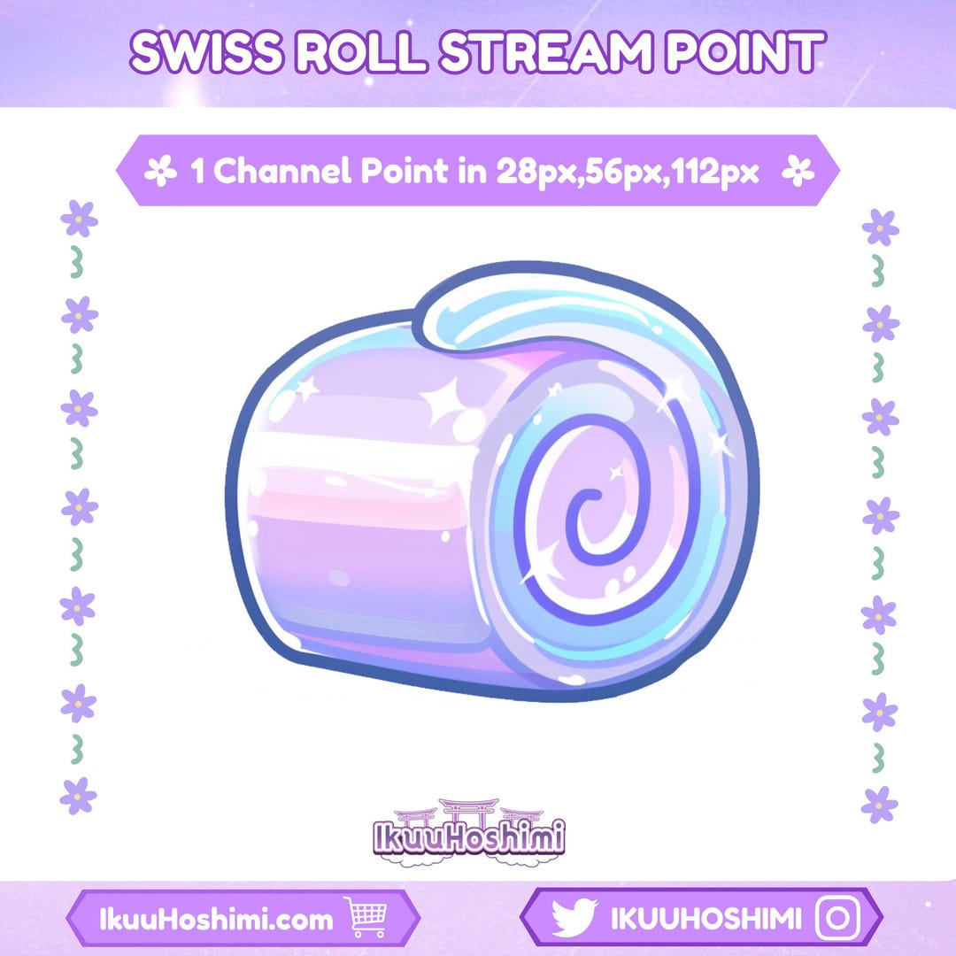 Swiss Roll Channel Points for Twitch | Twitch Channel Point, Twitch ...