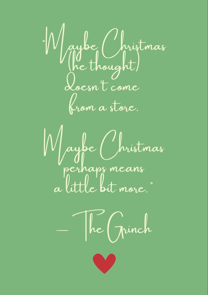 Grinch Wall Art, Grinch PNG Print, Quote Poster, Digital Download ...