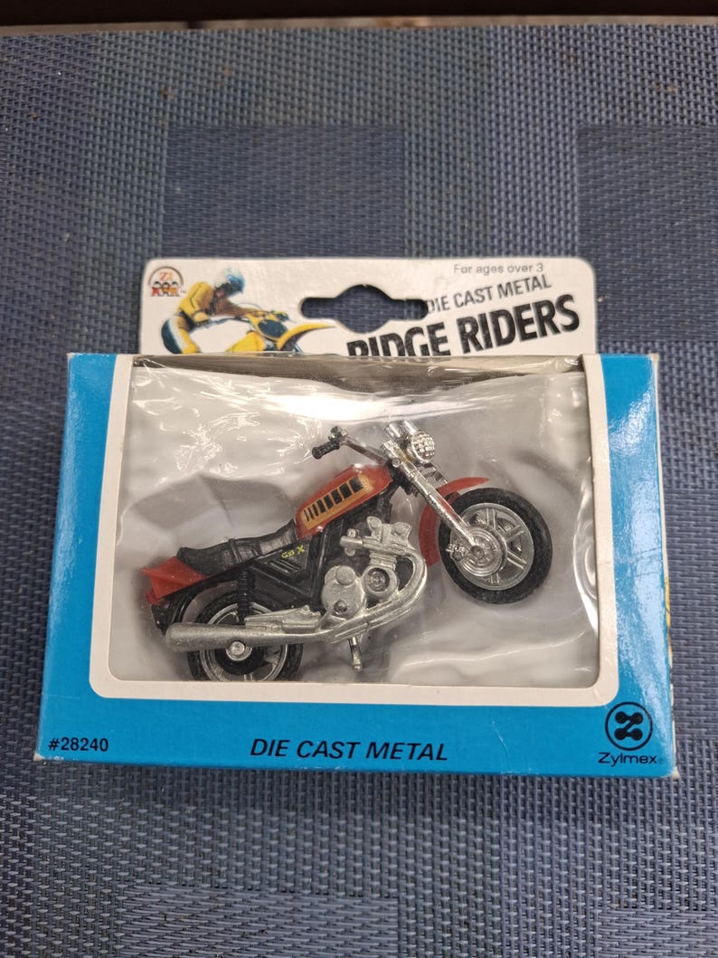 Retro Zylmex Ridge Riders Honda CBX Diecast Model - Perfect for ...