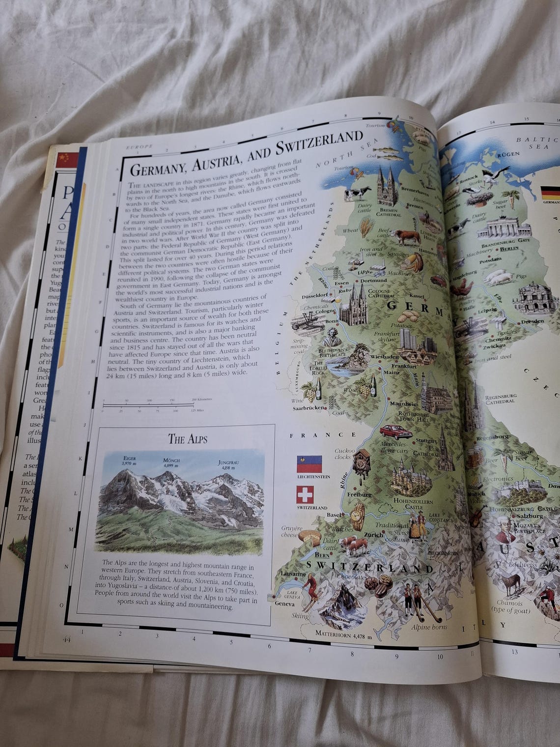 Vintage Big Picture Atlas of the World 1991 -perfect for Kids - Etsy