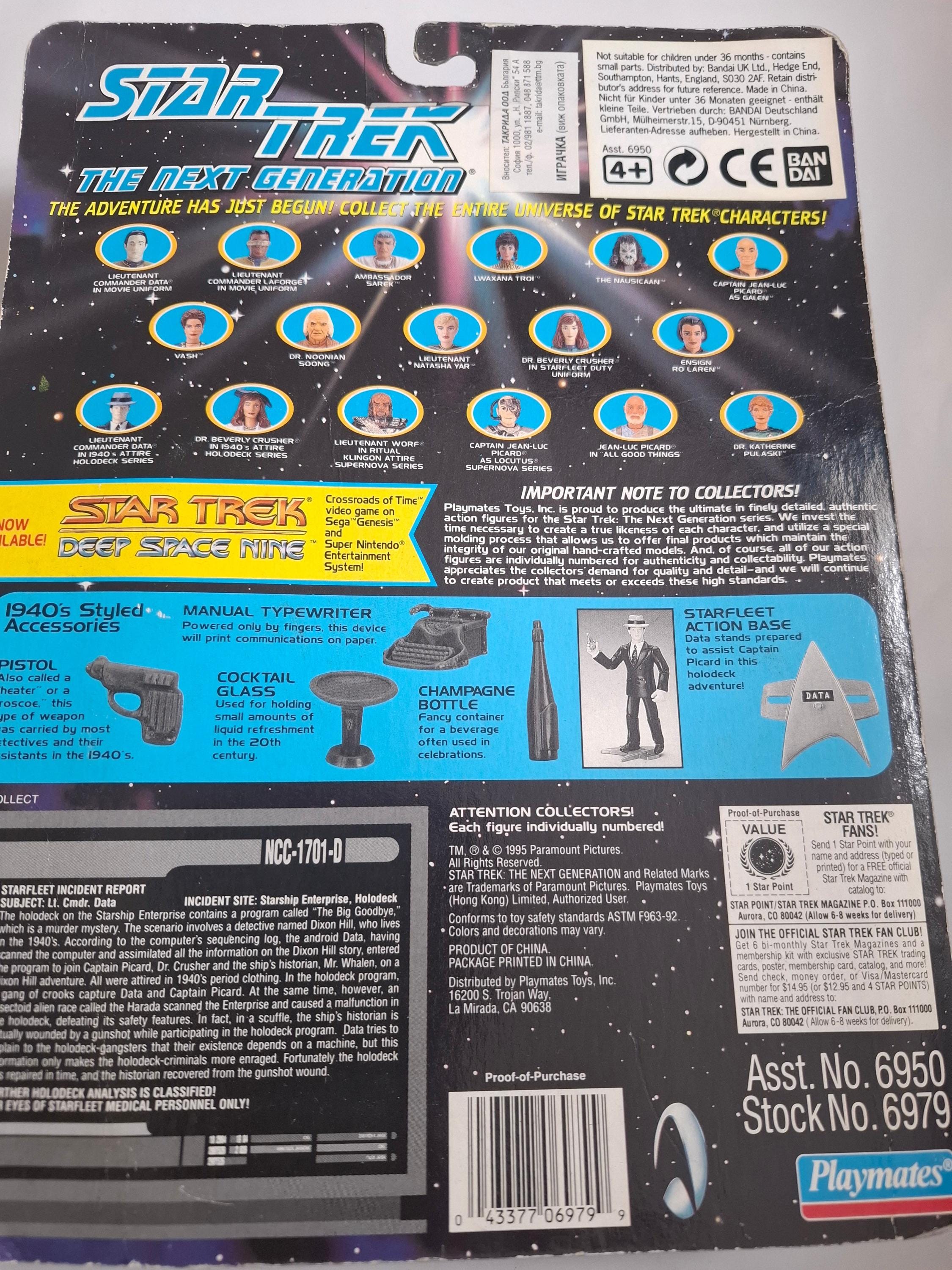 Star Trek: the Next Generation – Holodeck Series Lt Commander Data ...