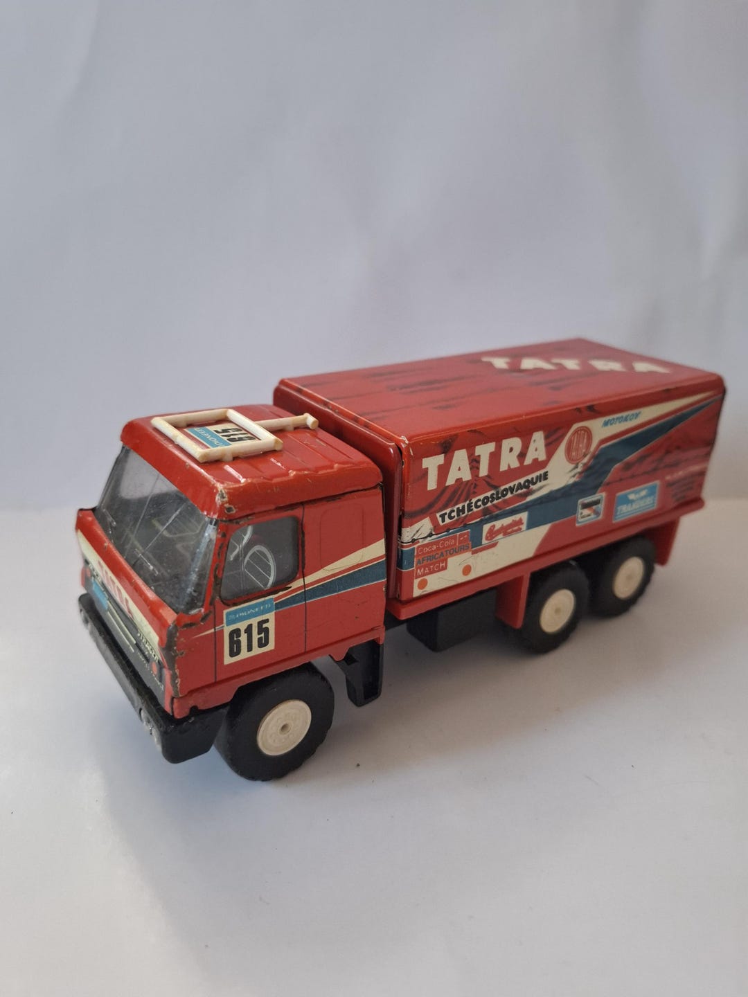 KDN Tatra T815 Truck 6X6 Paris Dakar 1988 Pressed Steel MAM Strager ...