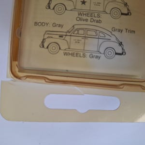 Rare Magnuson Models HO Scale 1940s Sedan 439-920 Vintage Miniature 1: ...