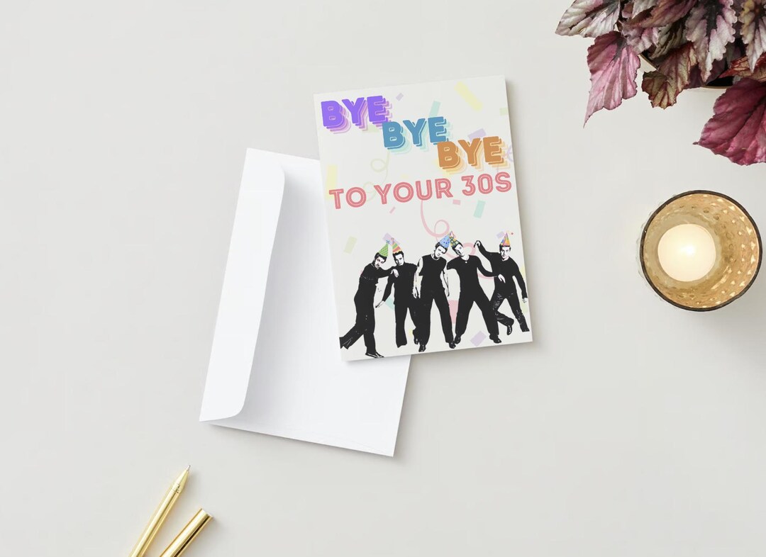 Bye Bye Bye NSYNC 40th Birthday - Etsy