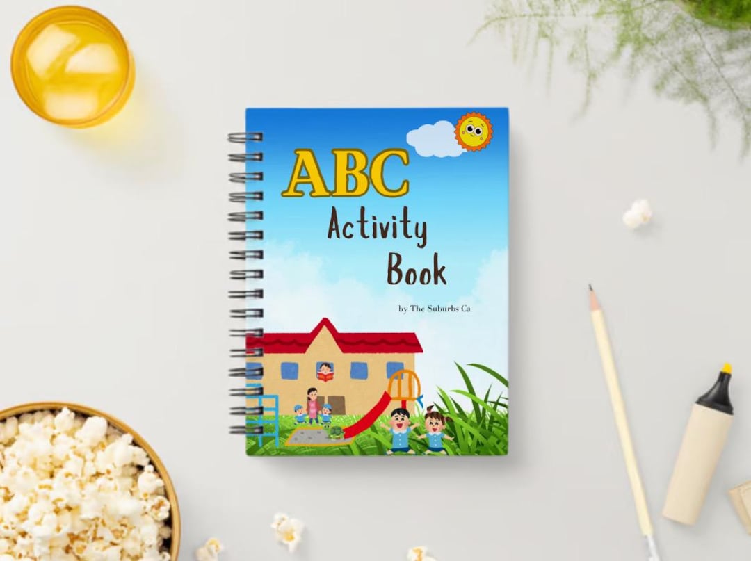 Children’s ABC Tracing Workbook / Activity Book - Etsy