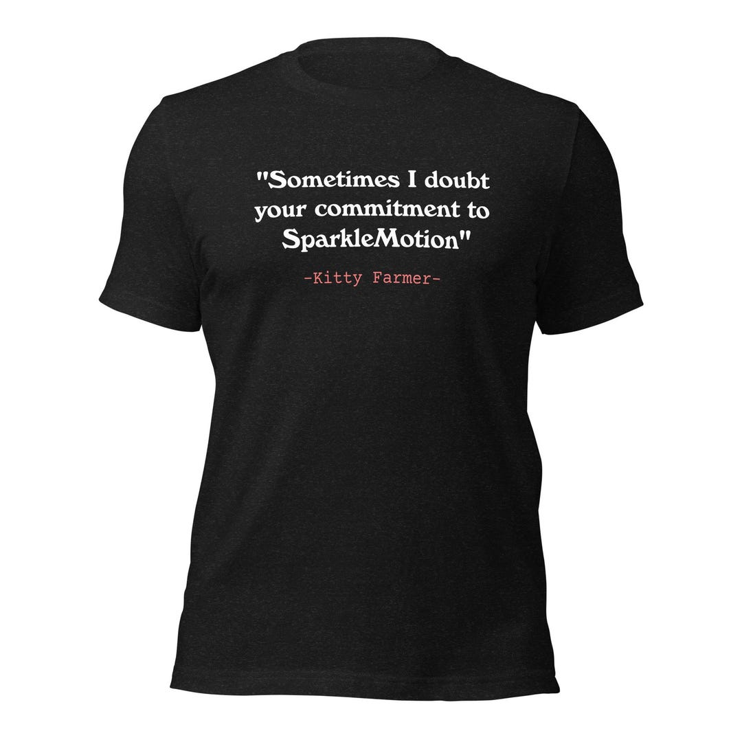 Donnie Darko Movie Quote "sparkle Motion" Unisex T-shirt - Etsy