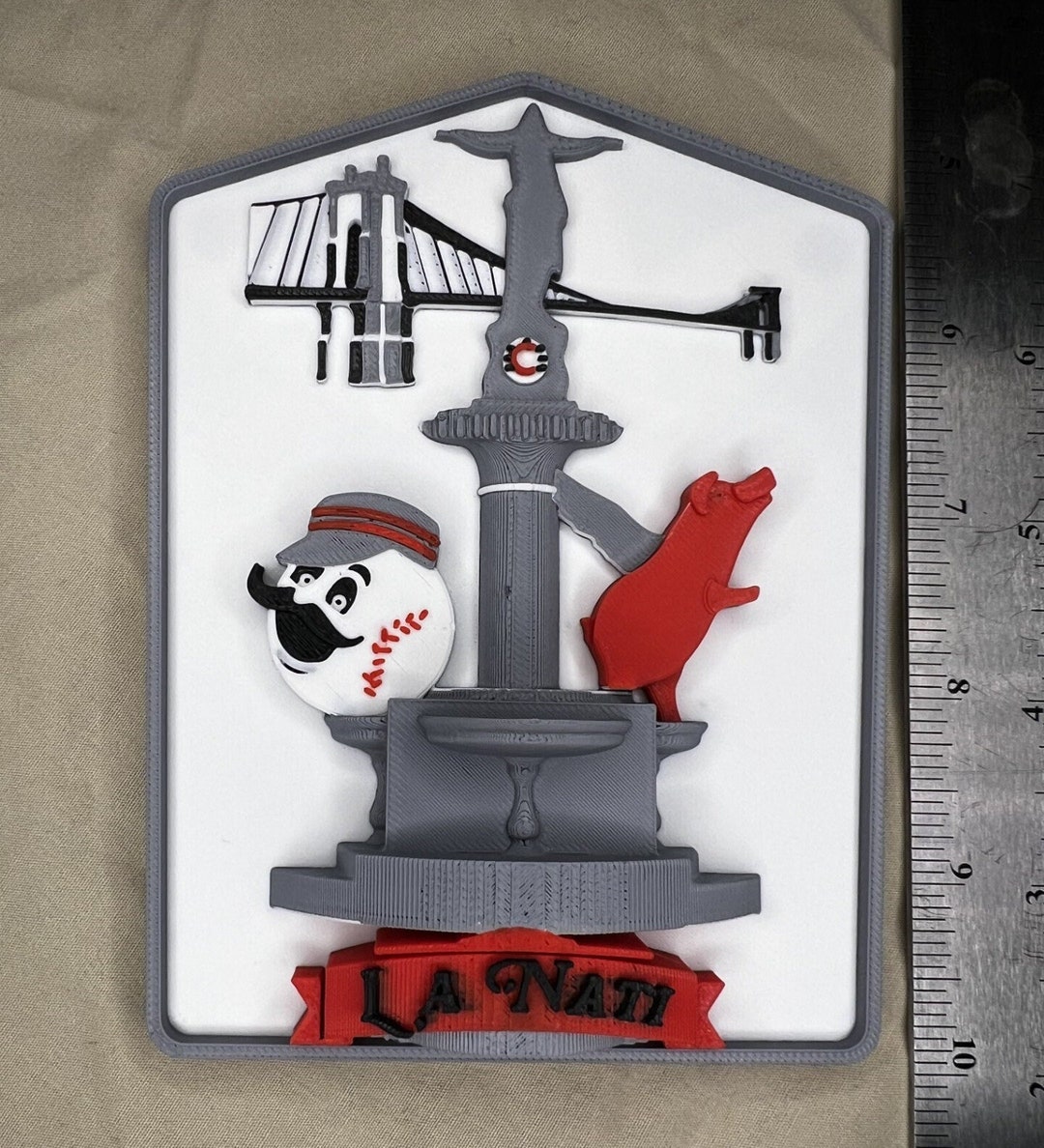 3D Stickers and Magnets With Custom Designs, Cincinnati City Design - Etsy