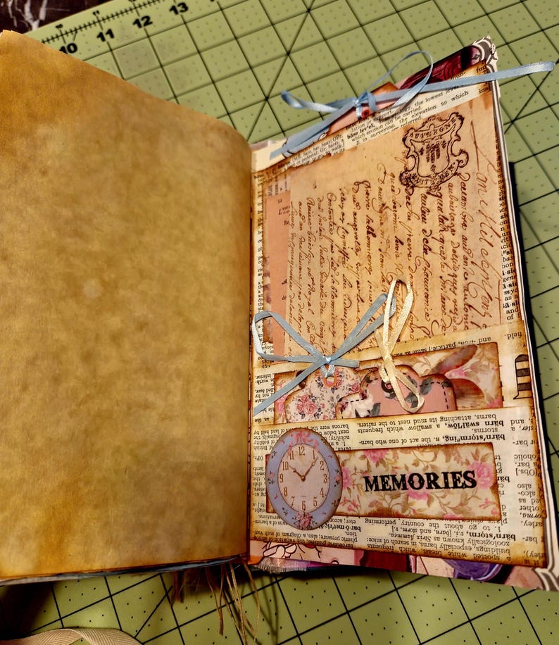 Handmade Junk Journal - Etsy