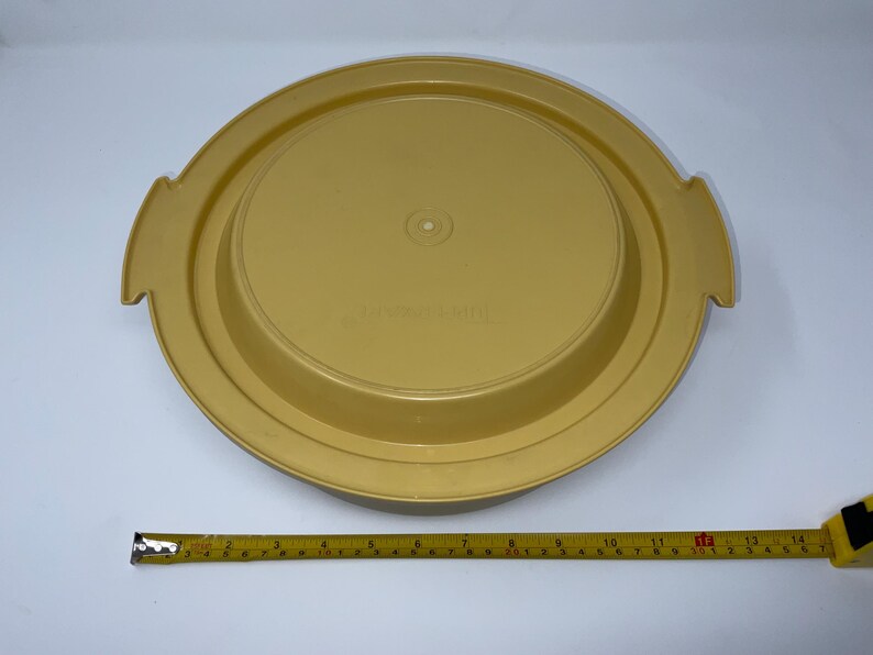 Vintage Tupperware Pie Carrier Harvest Yellow Gold - Etsy