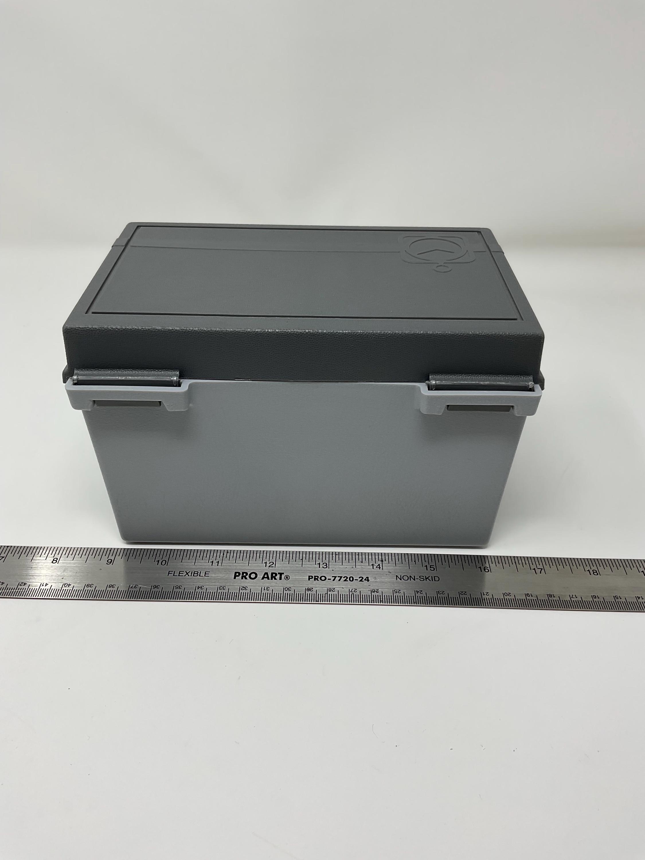 Vintage Rectangular Plastic Document Letter File Box Storage - Etsy