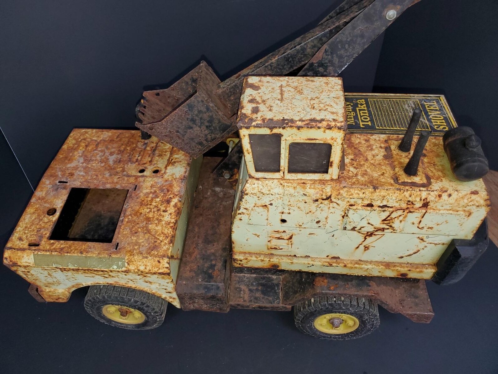 Vintage 1972 TONKA Mighty Shovel Pressed Steel - Etsy