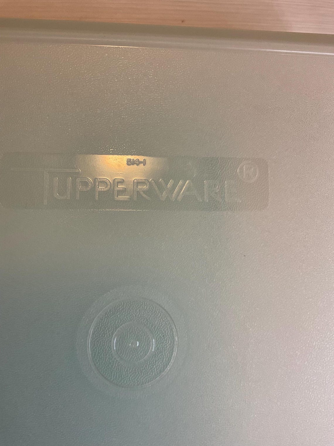 Vintage Tupperware Snack Storage Container 514-1 and Lid 515-2 - Etsy