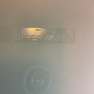 Vintage Tupperware Snack Storage Container 514-1 and Lid 515-2 - Etsy