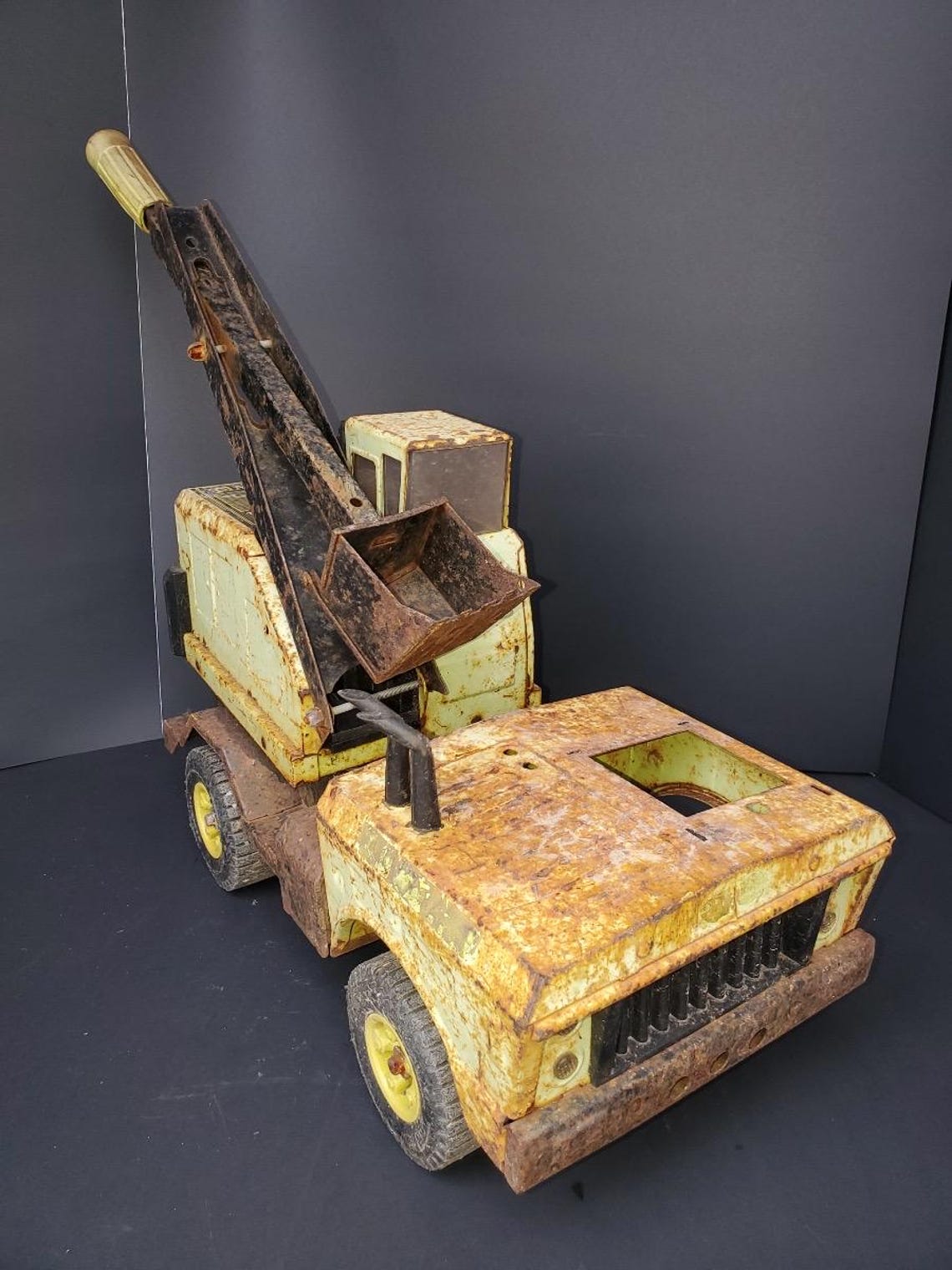 Vintage 1972 TONKA Mighty Shovel Pressed Steel - Etsy