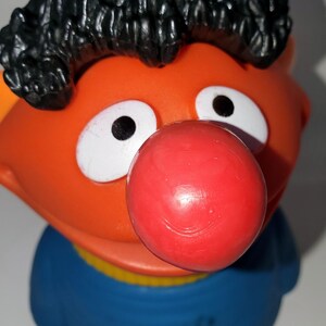 Vintage Sesame Street Ernie Head Puzzle Toy 1978 Muppets (stain) - Etsy