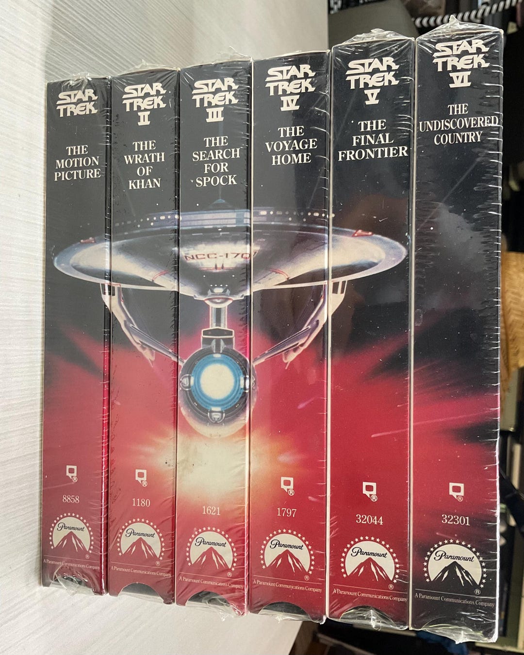 Star Trek VHS Movie Collection, Set of 6 - Etsy