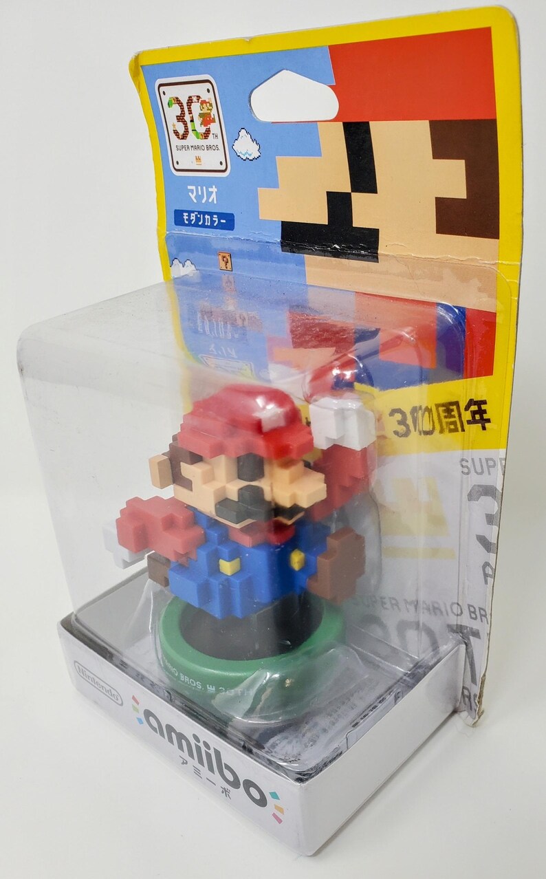 Mario Amiibo Super MARIO 30th Series, Modern Colors, Nintendo NEW From ...
