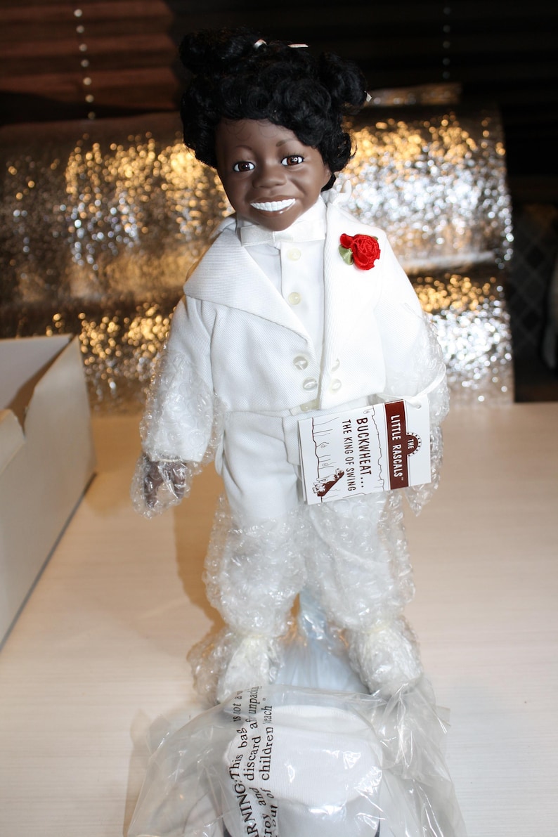 The Little Rascals "buckwheat" the King of Swing Porcelain Doll - Etsy