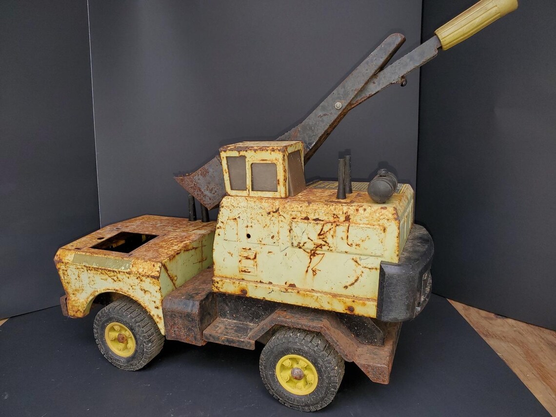 Vintage 1972 TONKA Mighty Shovel Pressed Steel - Etsy