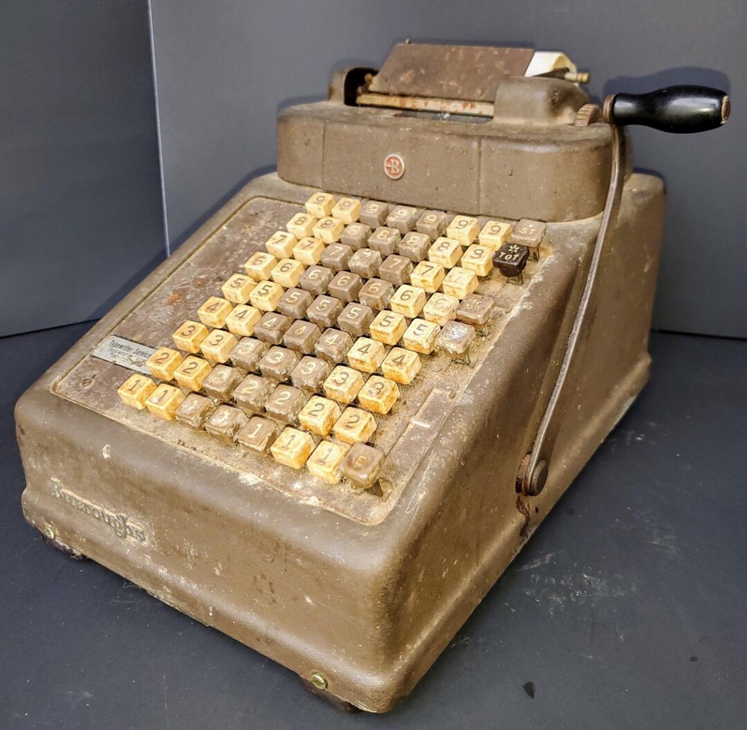 Vintage Adding Machine. - Etsy
