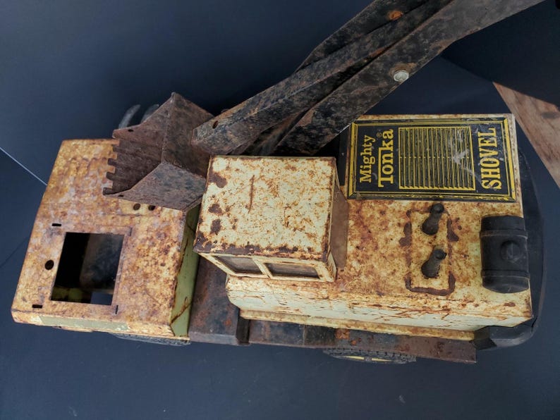 Vintage 1972 TONKA Mighty Shovel Pressed Steel - Etsy
