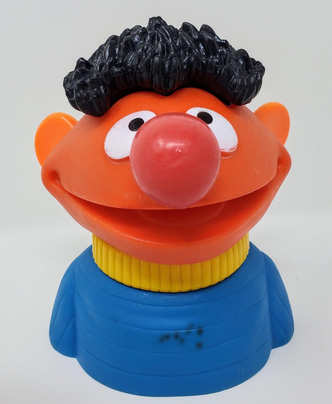 Vintage Sesame Street Ernie Head Puzzle Toy 1978 Muppets (stain) - Etsy