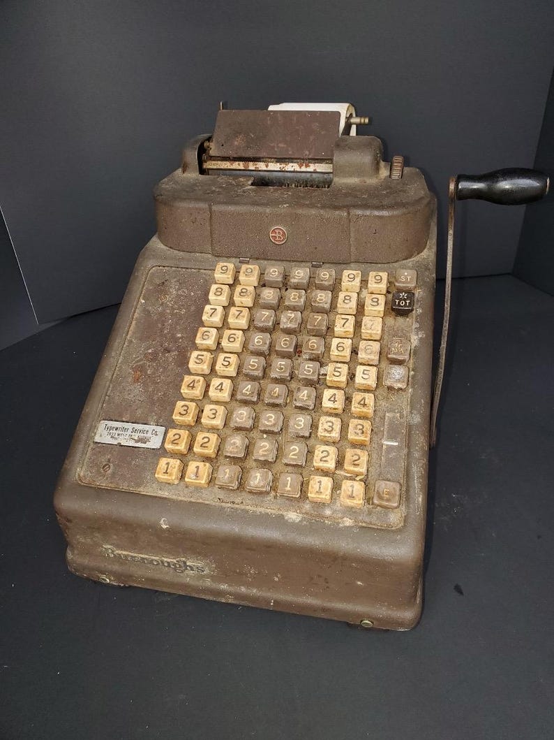 Vintage Adding Machine. - Etsy