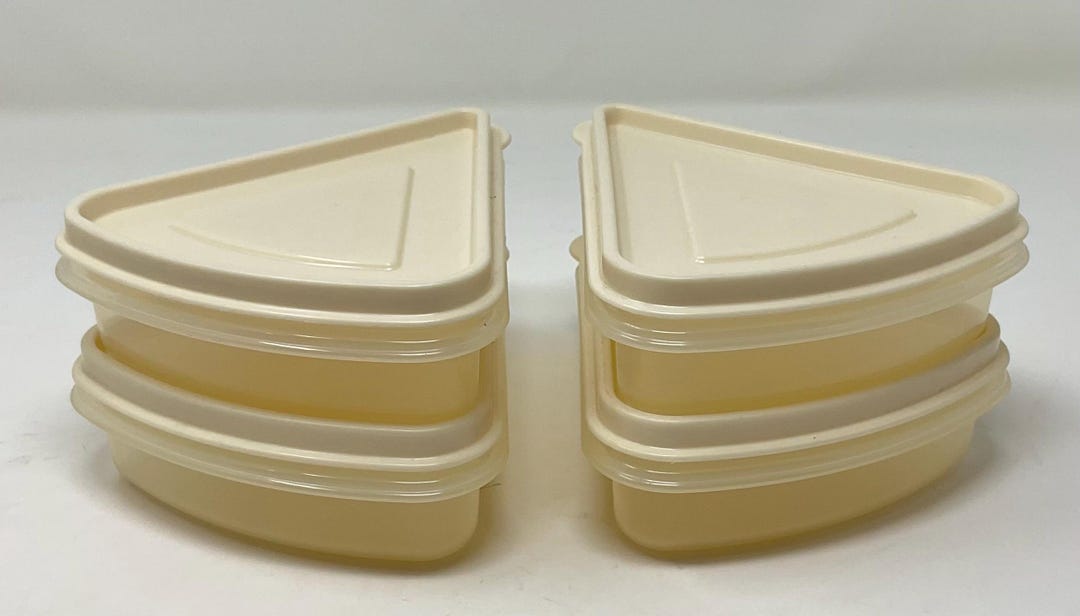 Rubbermaid's Pie Slice Containers, Set of 4. - Etsy