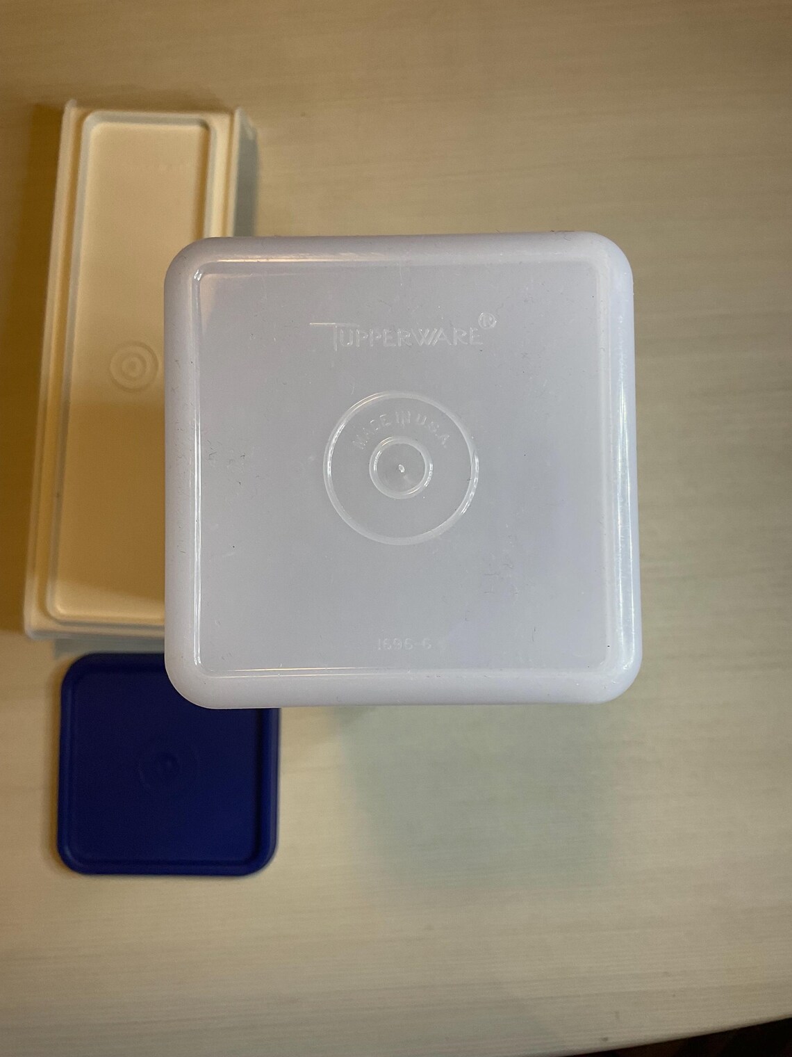 Vintage Tupperware Cheese or Cracker Container 3 Piece Set - Etsy